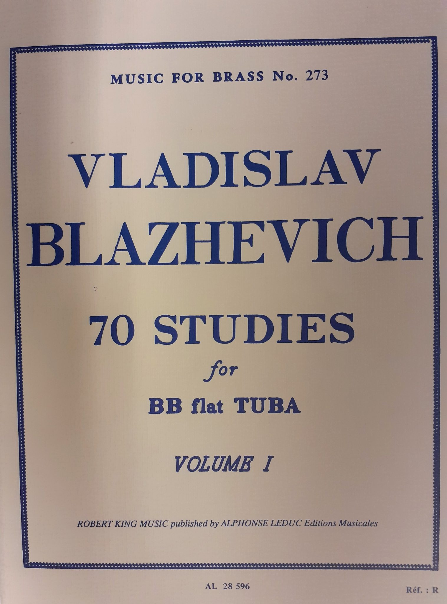 VLADISLAV BLAZHEVICH , 70 studies for Bb-tuba volume 1 · Blåsmo Musikk ...